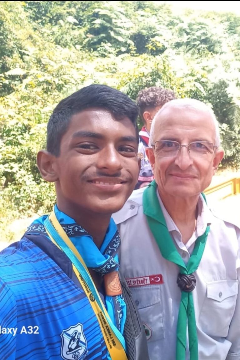Scout Januth Karunasiri attends Turkic World Jamboree 2025 – Prep Scouts